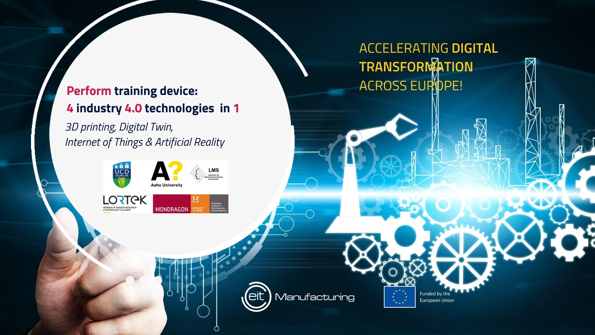 Cutting-edge training device combines four industry 4.0 technologies ...