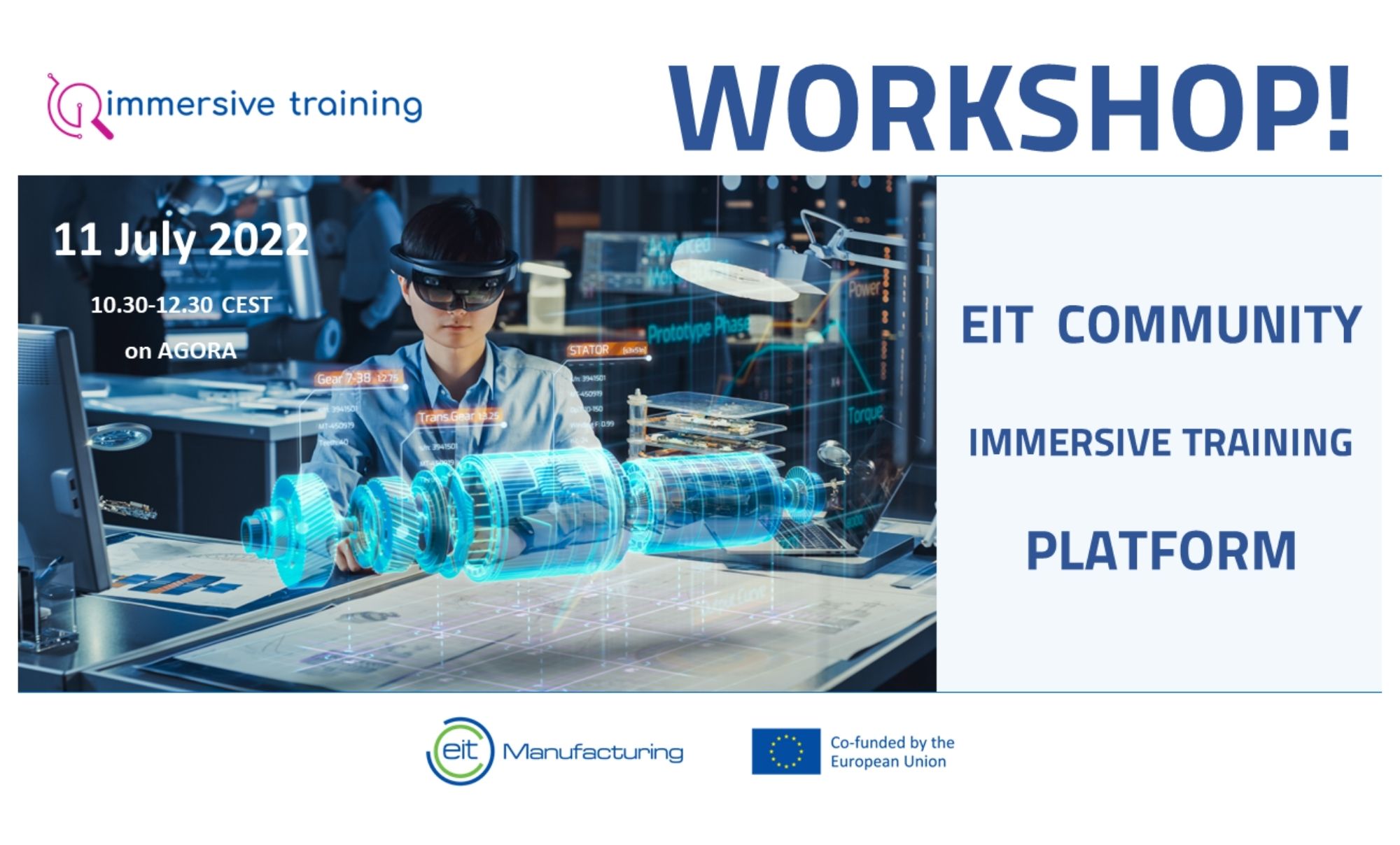 Workshop: EIT Communities Immersive Training Platform - EIT Manufacturing