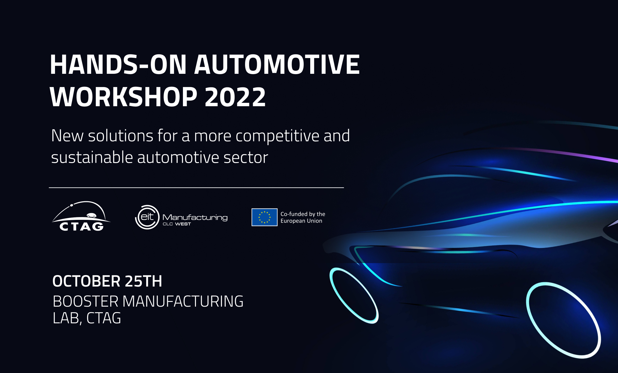 Hands-on Automotive Workshop 2022 - EIT Manufacturing
