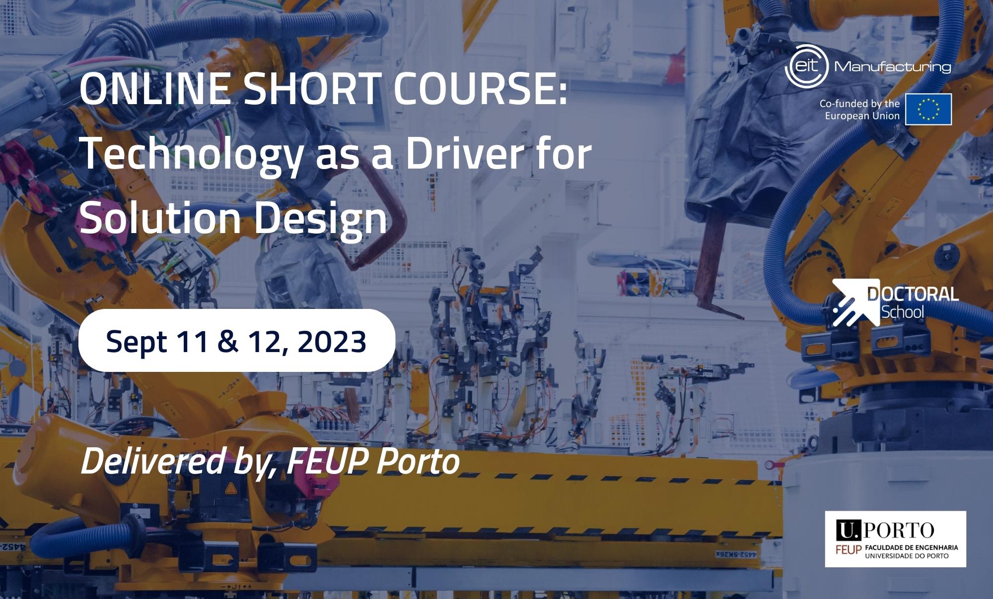 Online Short Course: Technology as a Driver for Solution Design - EIT ...
