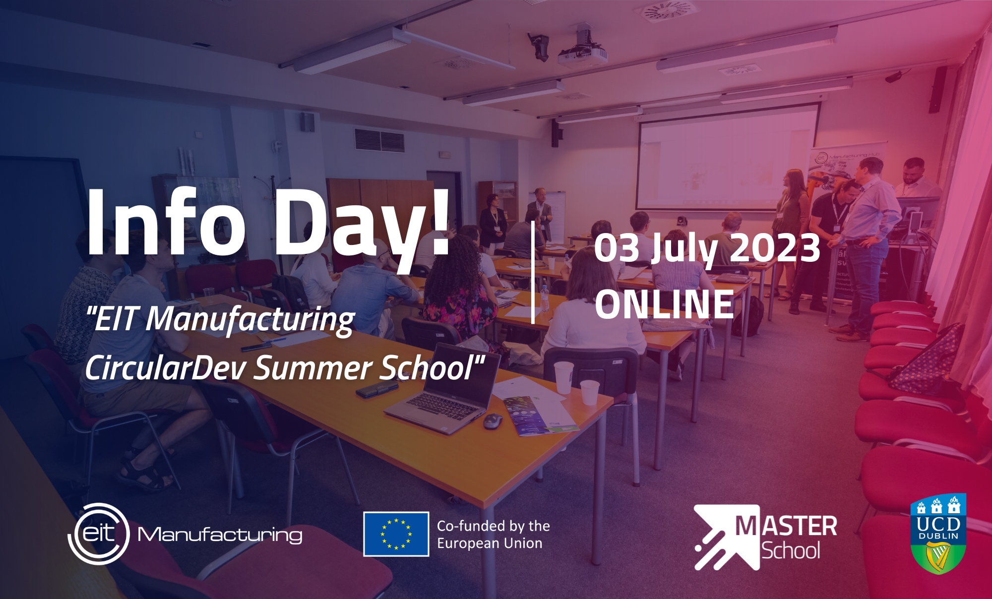 Info Day: EIT Manufacturing CircularDev Summer School - EIT Manufacturing