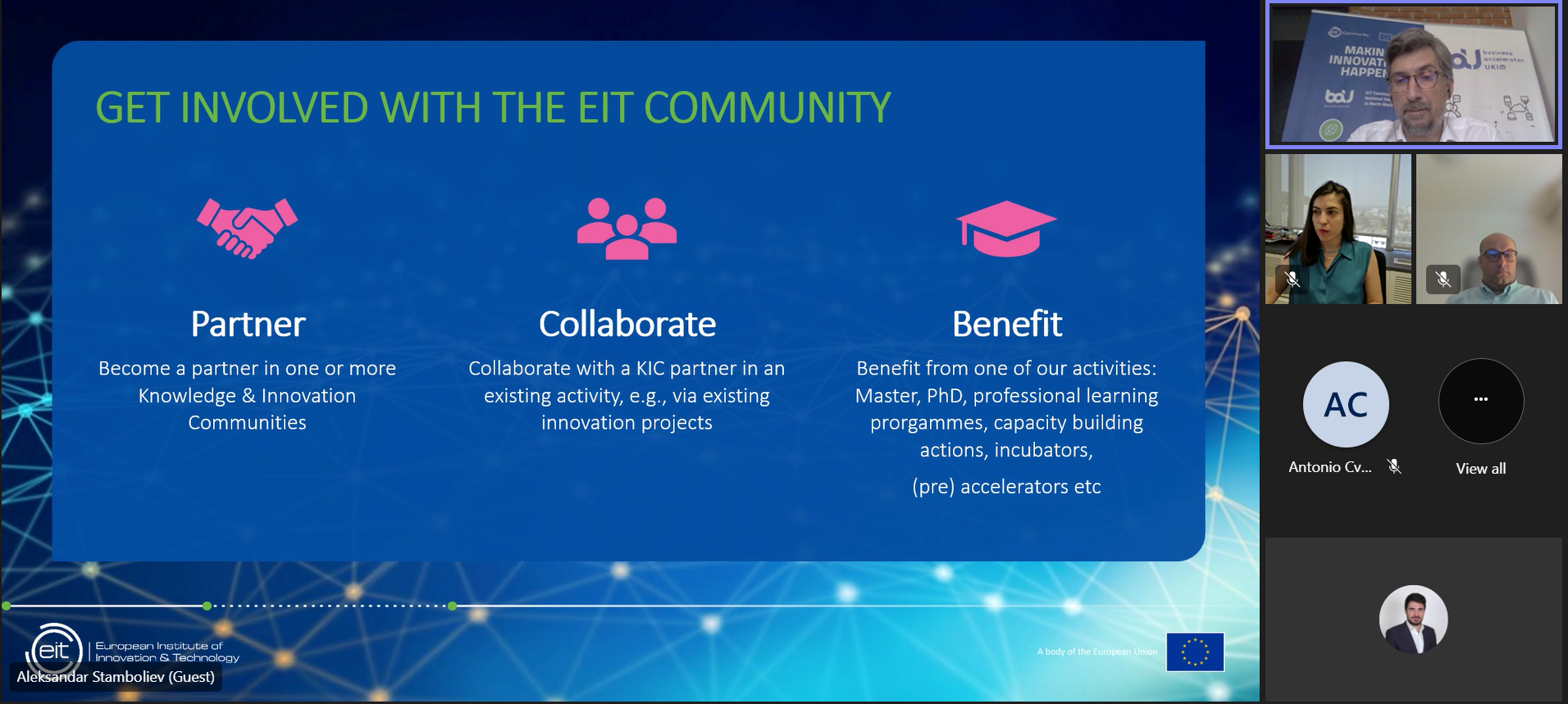 Benefits of the EIT Manufacturing Ecosystem Highlighted in the Success ...