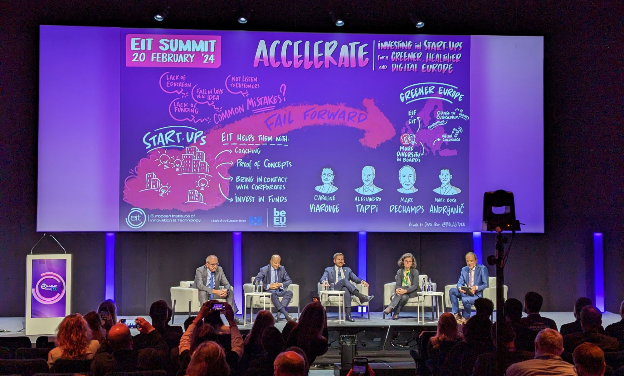 Connecting with European innovators at EIT Summit 2024! - EIT Manufacturing