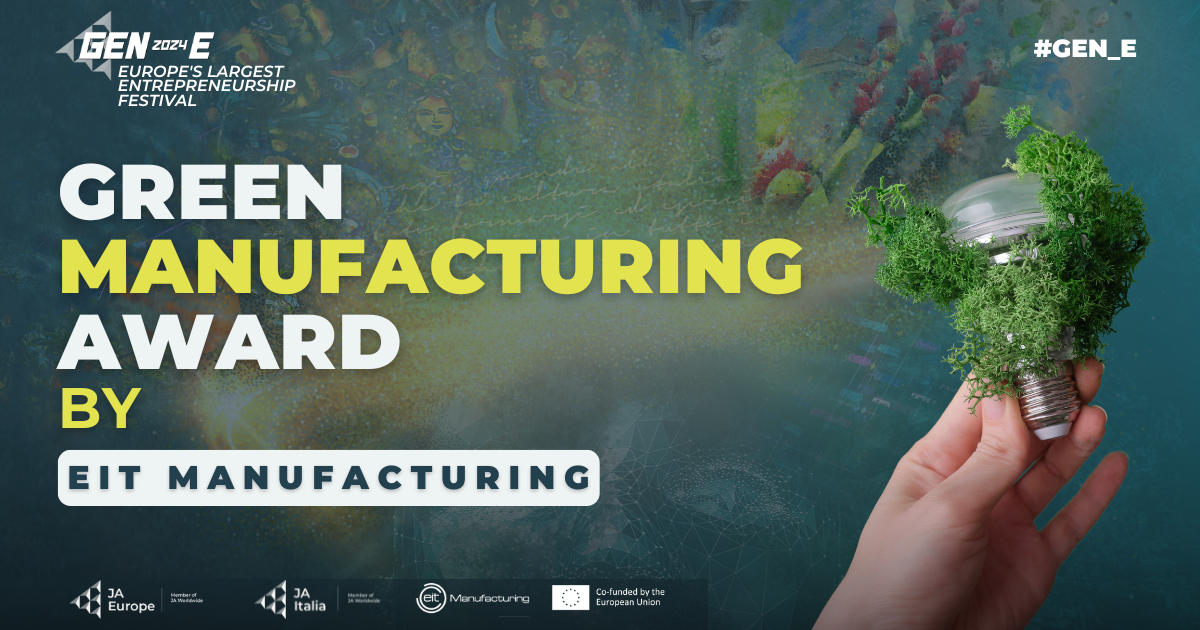 JA Europe: Green Manufacturing Award 2024