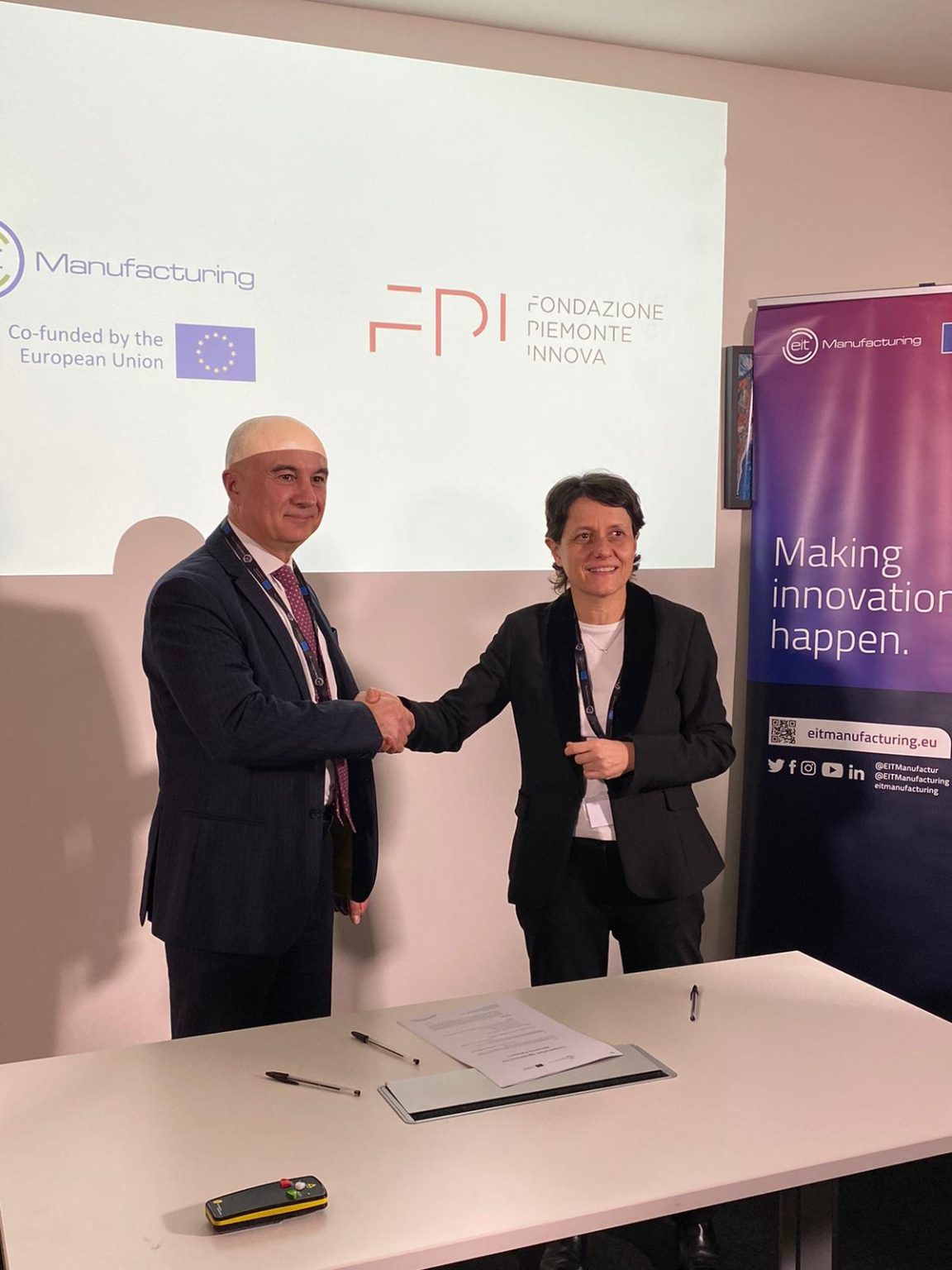 EIT Manufacturing South and Fondazione Piemonte Innova form a strategic network partnership to ...