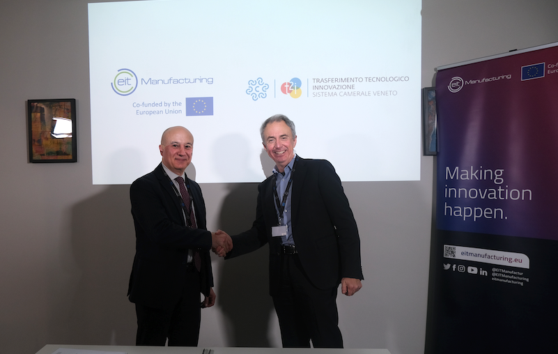 EIT Manufacturing South and t2i join forces to drive innovation in European manufacturing